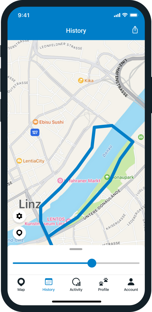 What is the difference between Default and LIVE Tracking? – Tractive ...